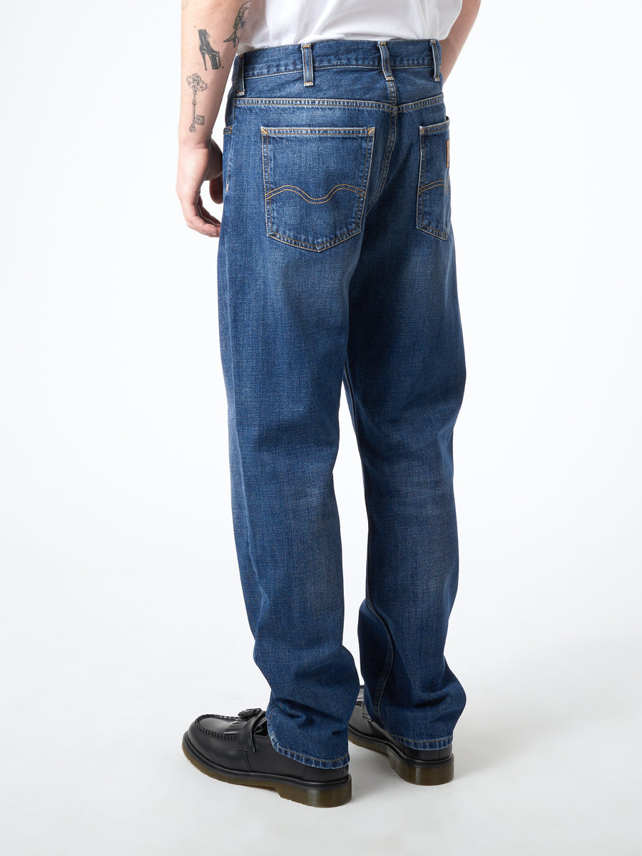 Carhartt WIP - Marlow Pant in Blue Dark Used – gravitypope