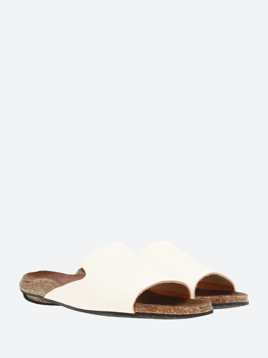 Bosabo - 463 Mules in Blanc Vegetal – gravitypope