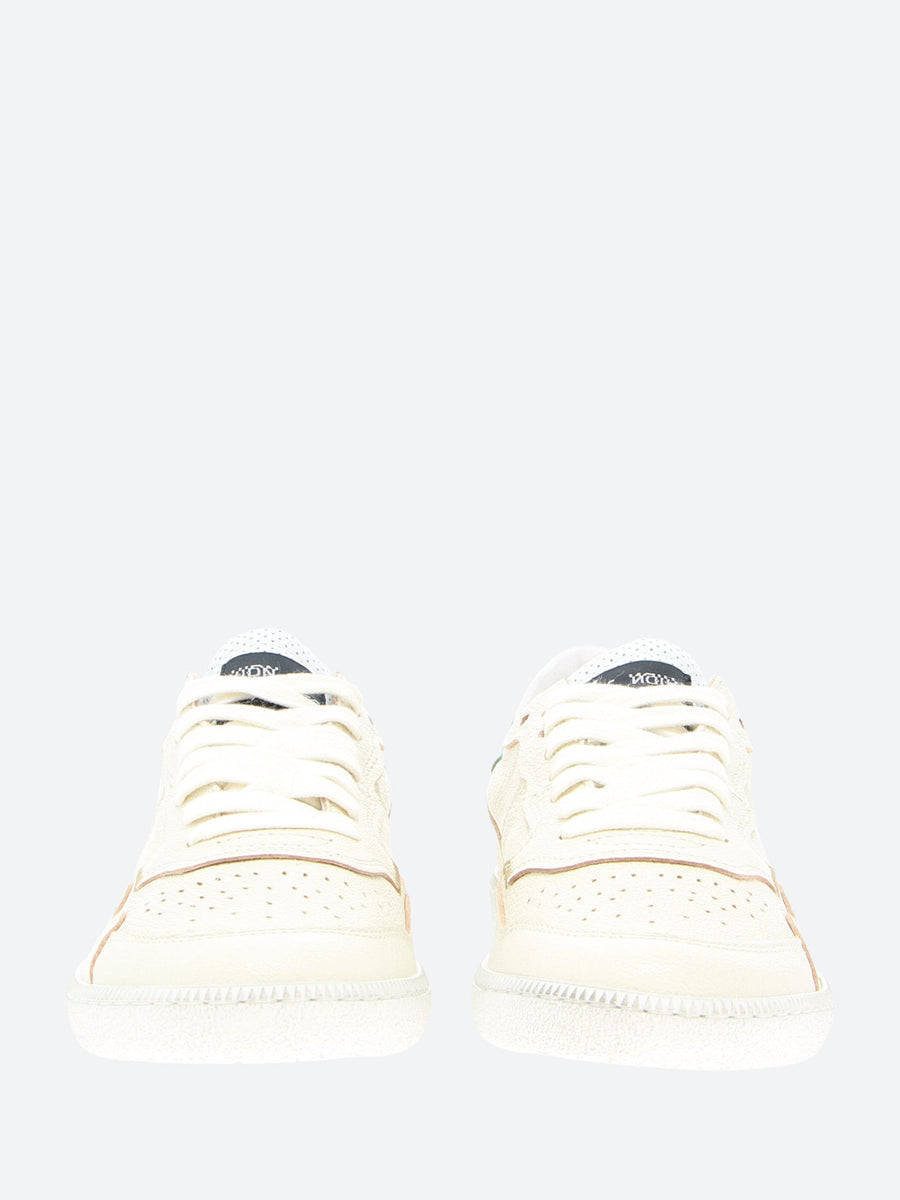 Hidn-Ander - Women's Mega T in White and Green – gravitypope