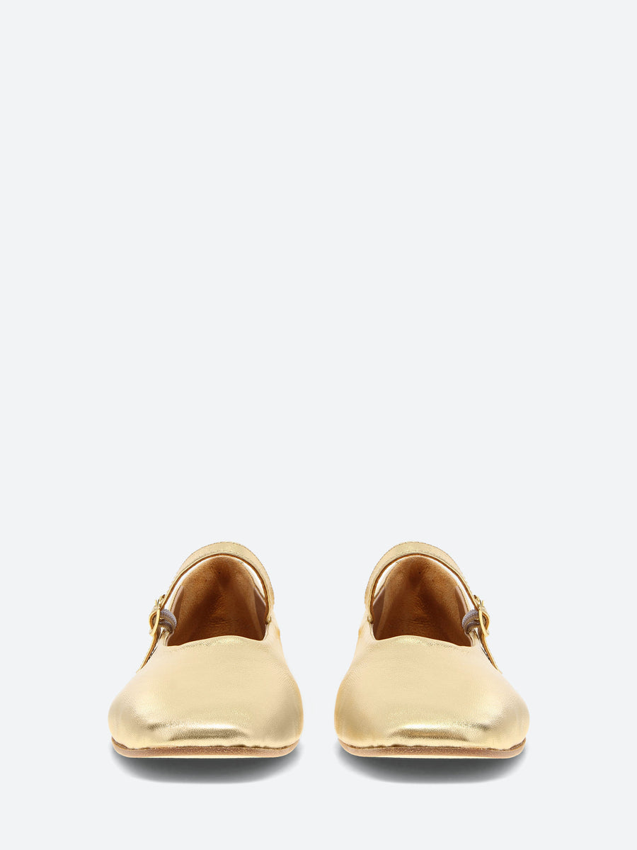 gravitypope - Jaycee Mary Jane Flat in Platino