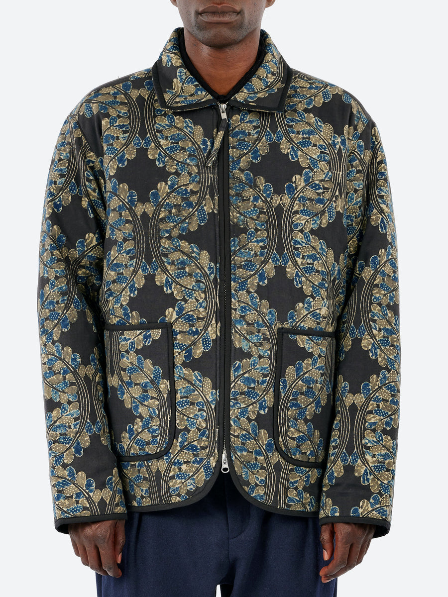 Kardo - Amardeep Quilted Jacket in Grey – gravitypope