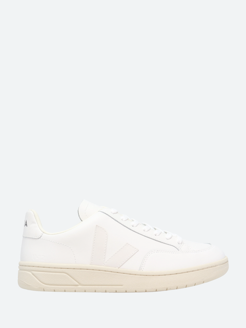 Veja - V-12 Leather in White and Sable – gravitypope