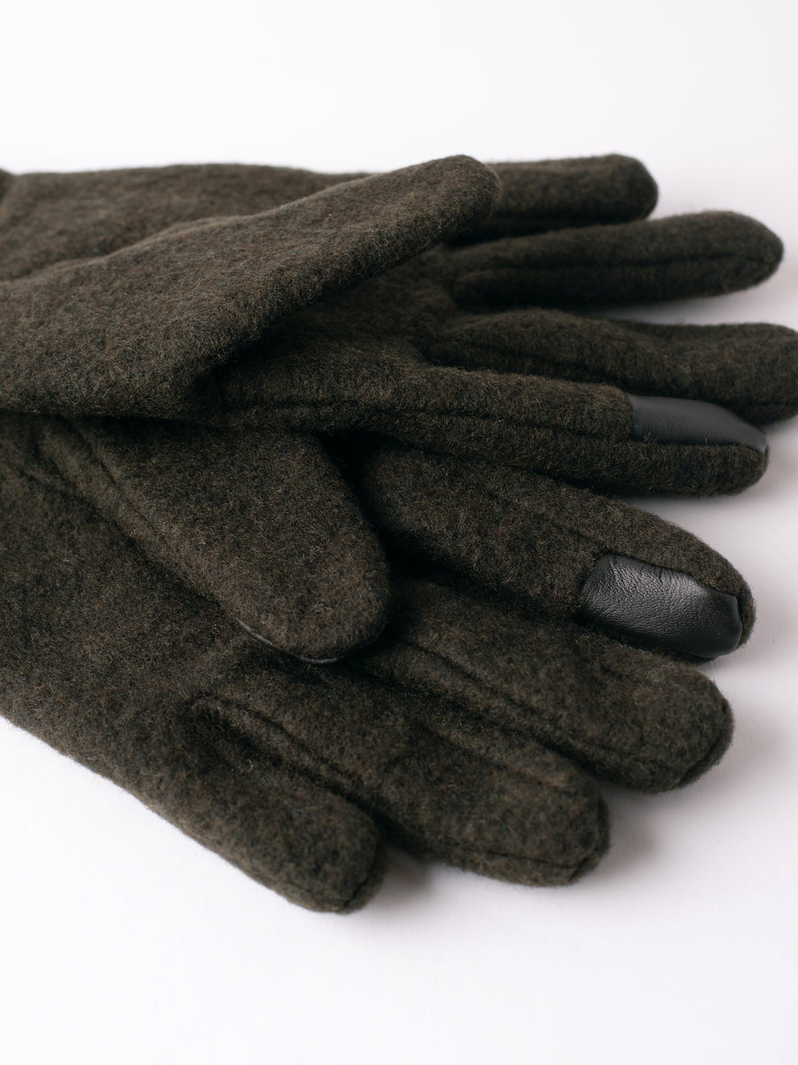 Elmer - Fleece Glove in Khaki – gravitypope