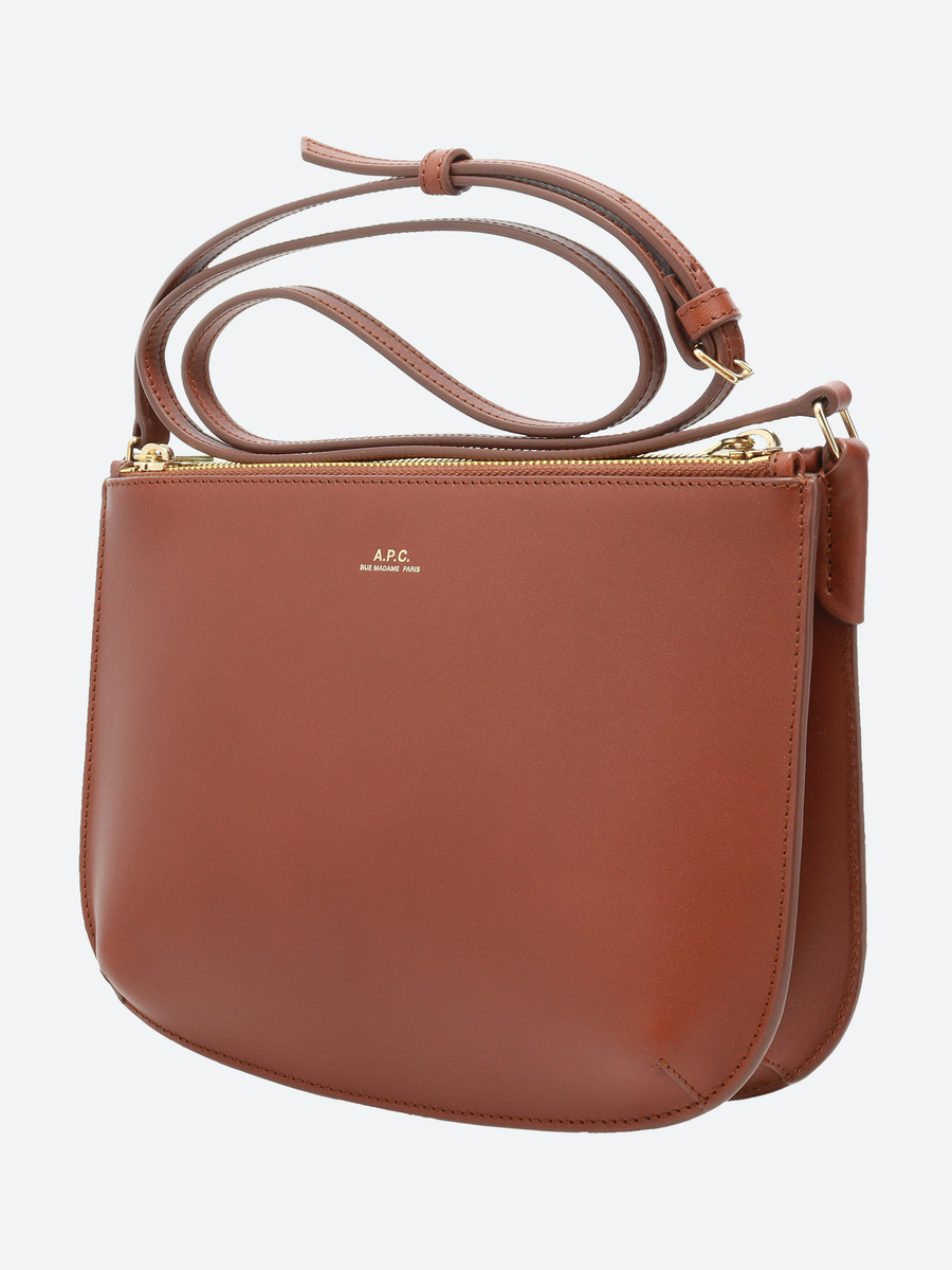 A.P.C. - Sarah Bag in Noisette (Brown) – gravitypope