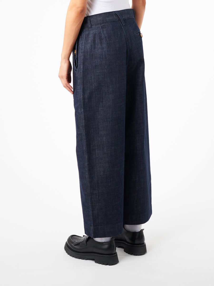 TOAST - Annie Side Button Denim in Indigo – gravitypope