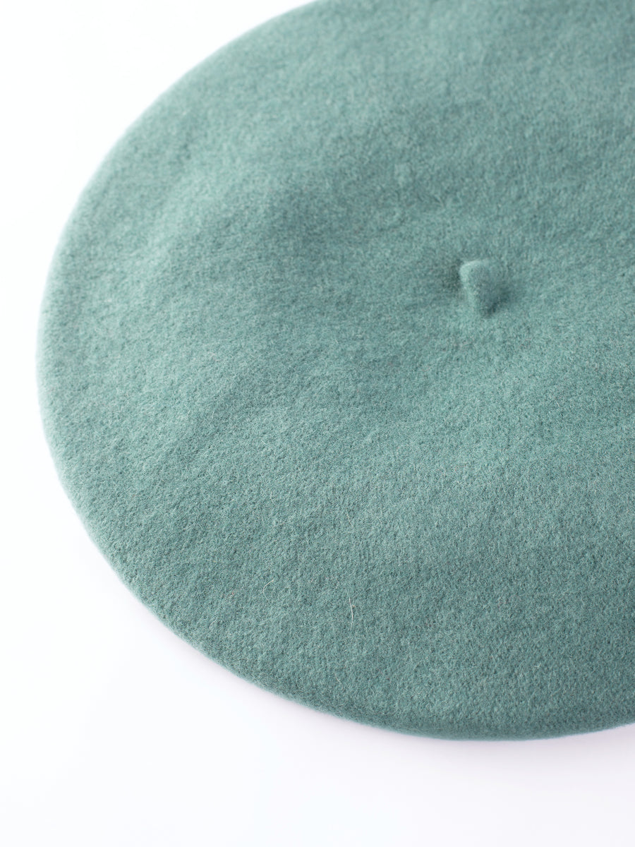 Kopka Accessories - Wool Beret in Malachite – gravitypope