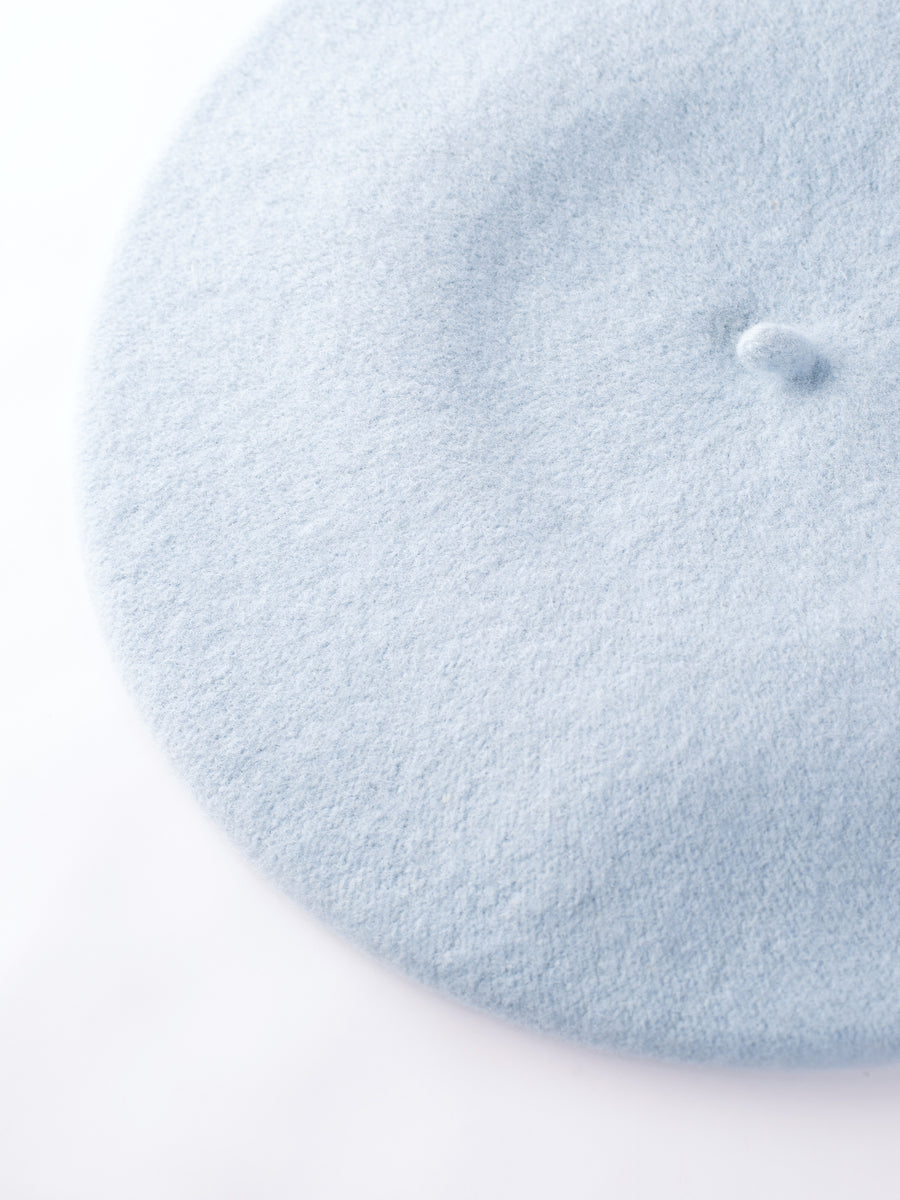 Kopka Accessories - Wool Beret in Ice Blue – gravitypope