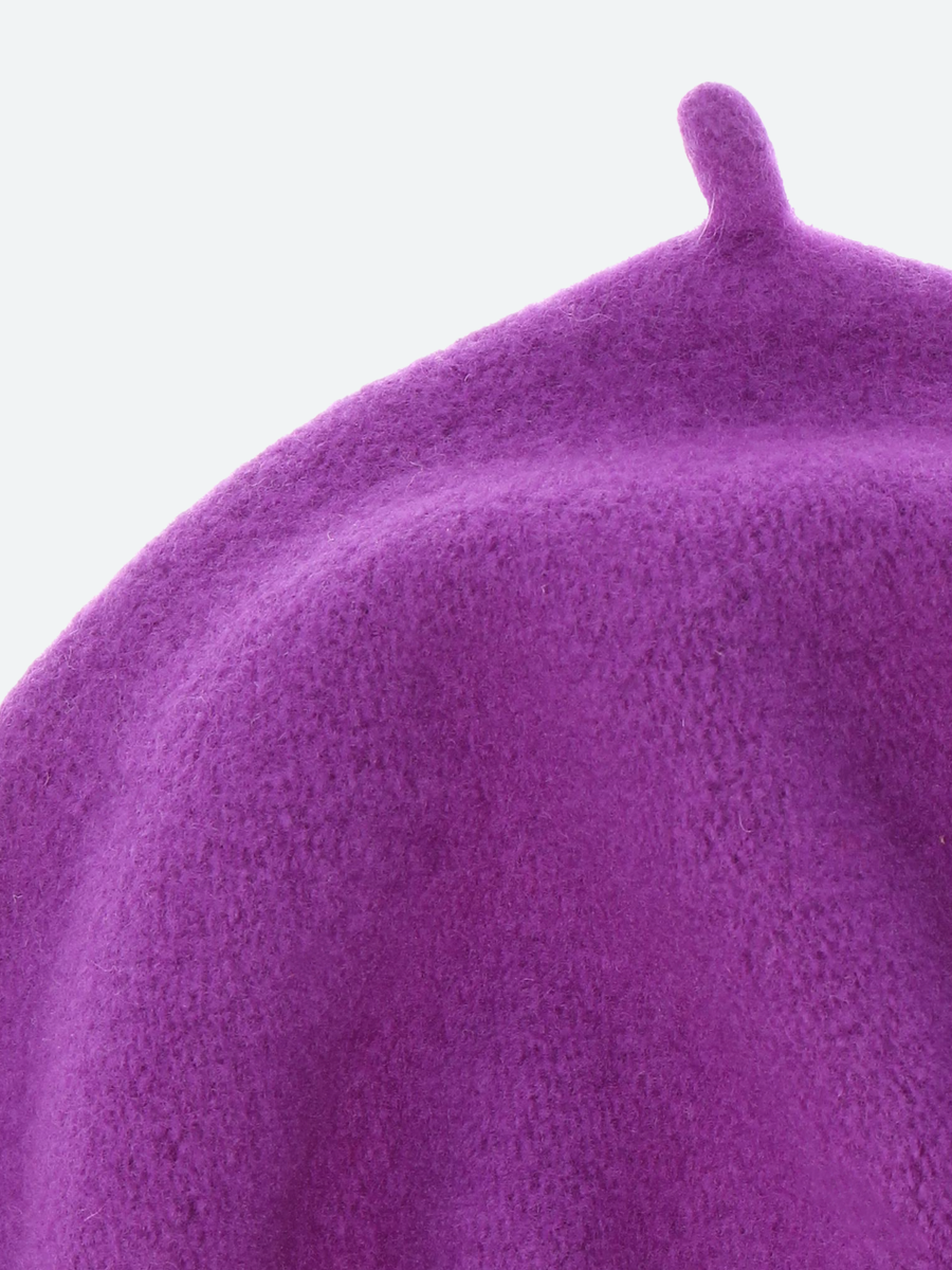 Kopka Accessories - Wool Conical Beret in Purple – gravitypope
