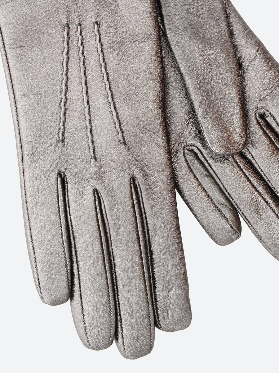 Mario Portolano - 4220 Glove Cashmere Lined in Acciao – gravitypope