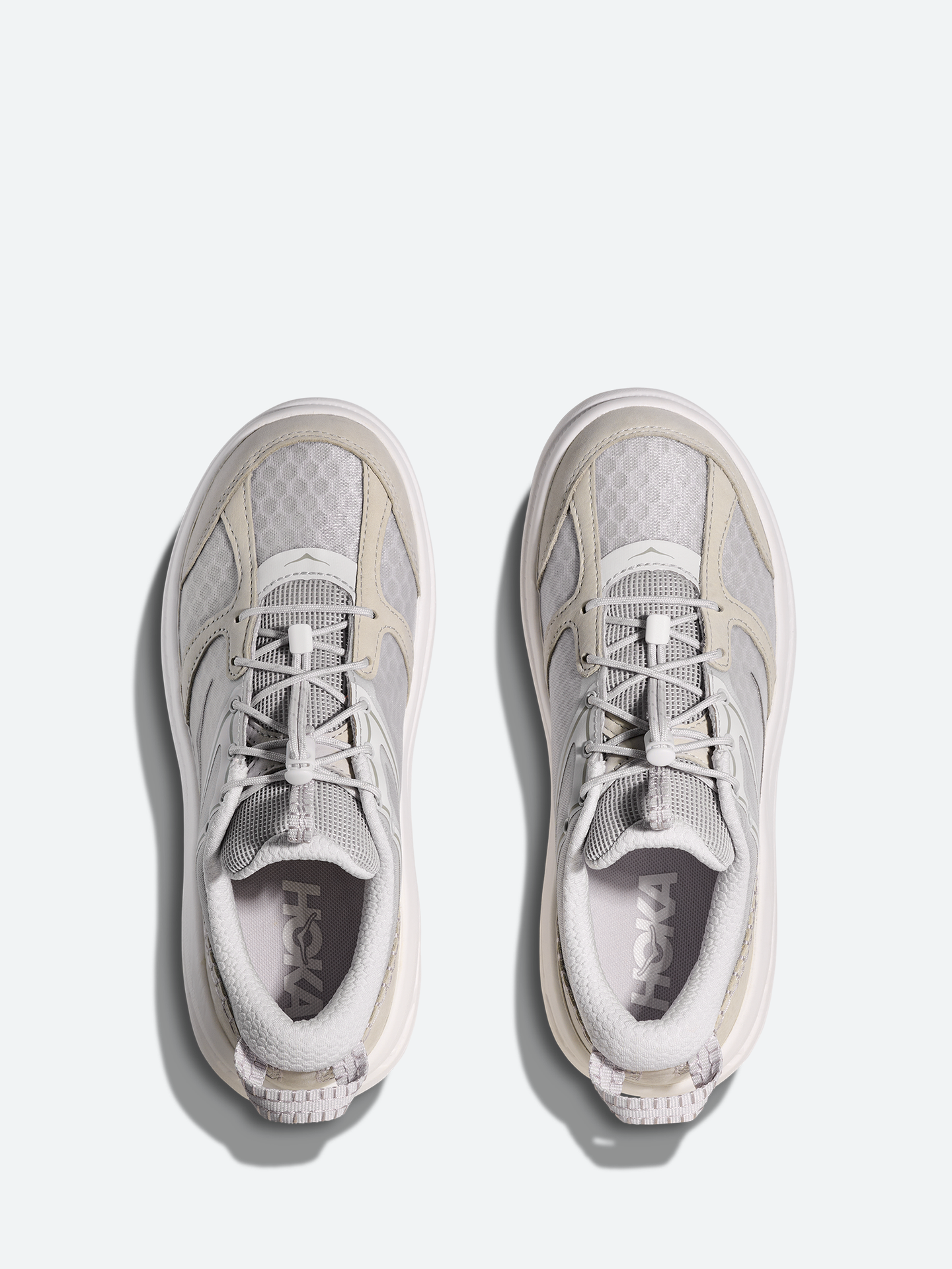 HOKA One One - Bondi B3 in Grey and White – gravitypope