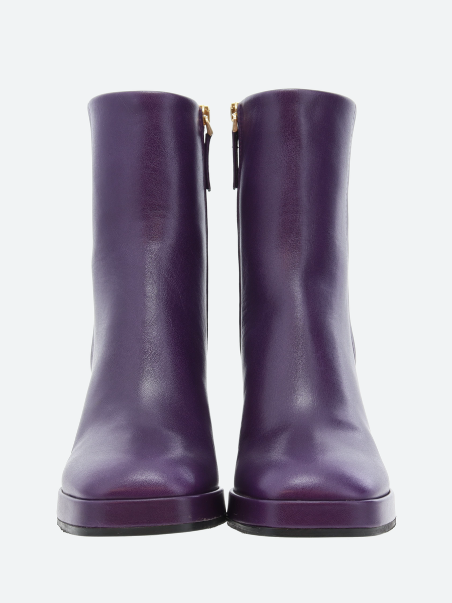 gravitypope - Grizel Boots in Viola Vitello (Purple)