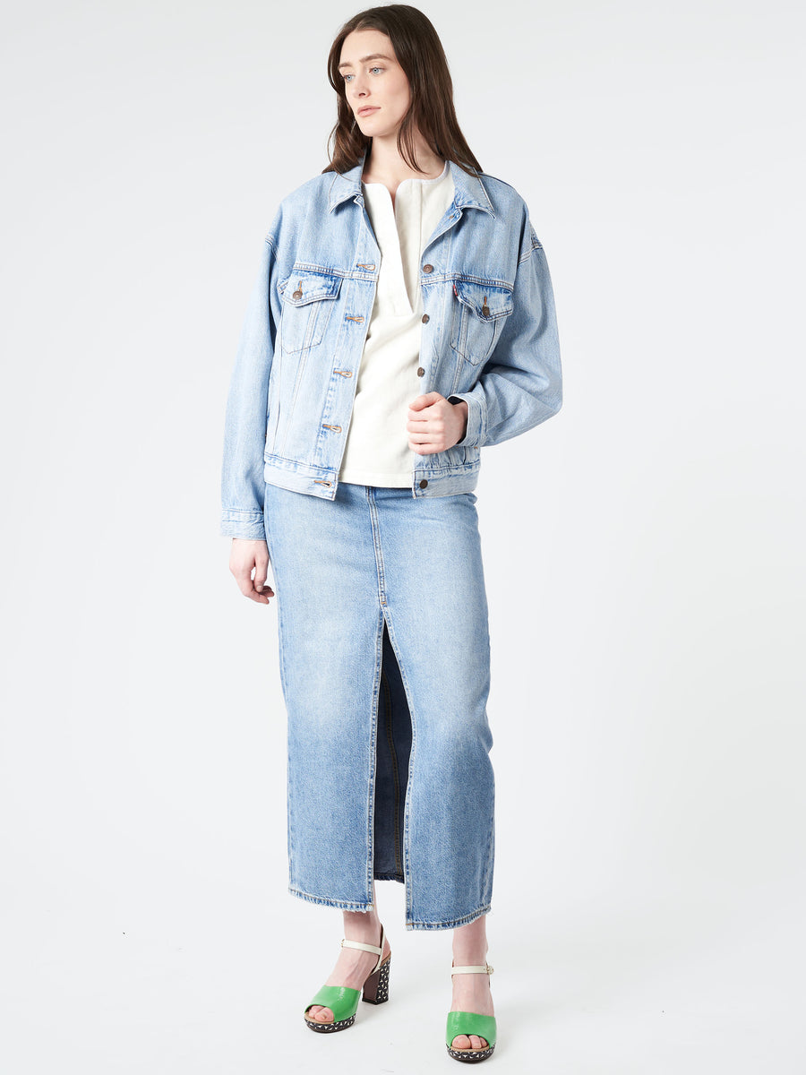 Levi's - Ankle Column Skirt in Seraphina Stripe – gravitypope