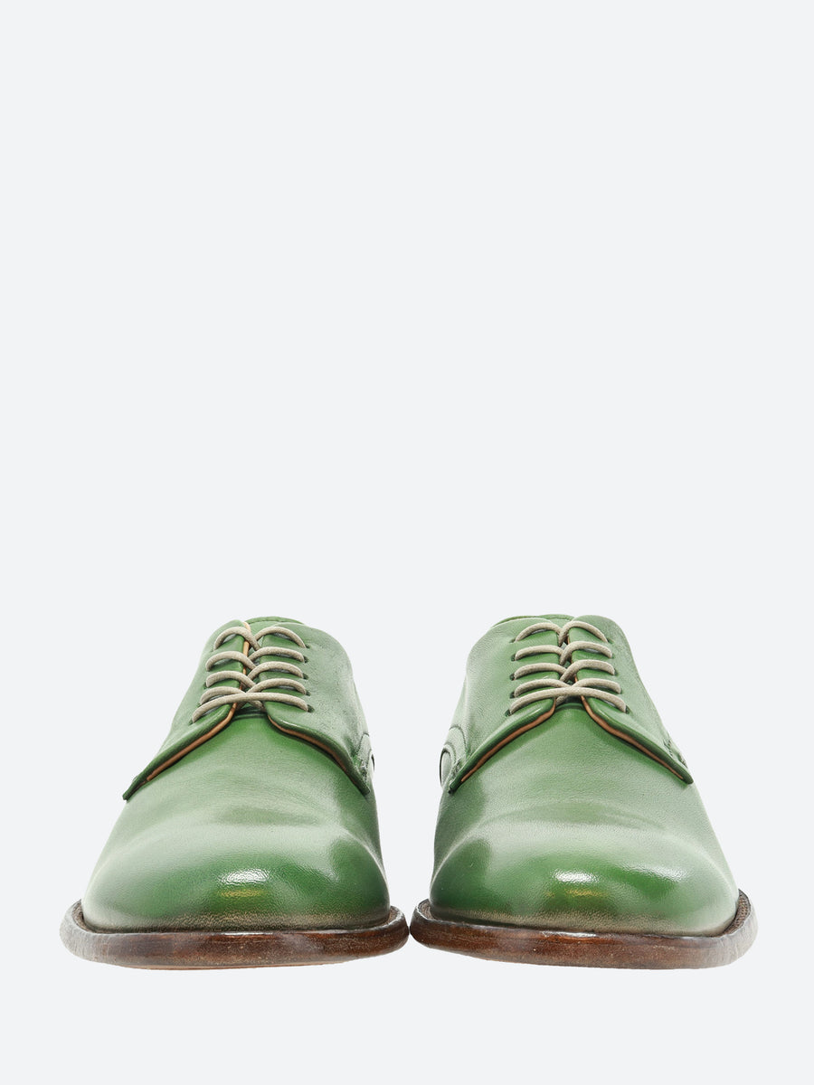 MOMA - 31401A Derby Shoe in Chasse Puccini (Green) – gravitypope