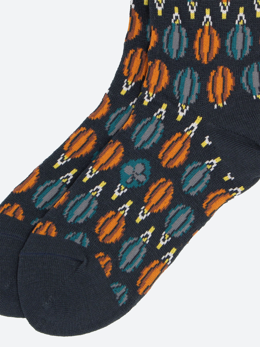 Antipast - Floating Drop Crew Sock in Navy – gravitypope
