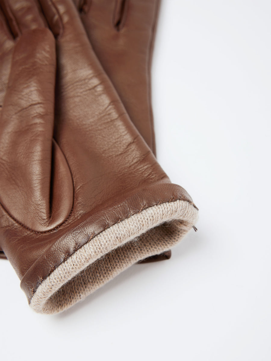 gravitypope - Nappa Gloves in Conker