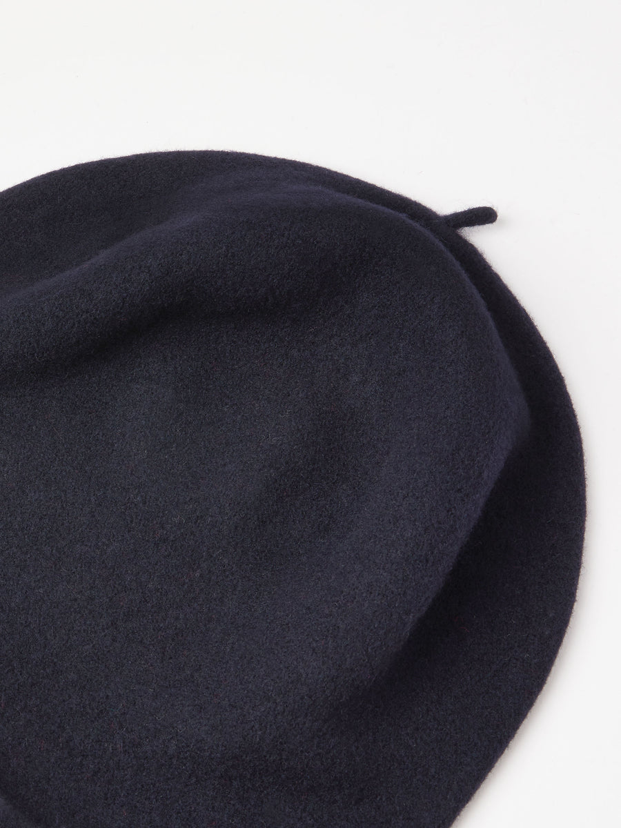 Kopka Accessories - Wool Roll Up Beret in Midnight Blue – gravitypope