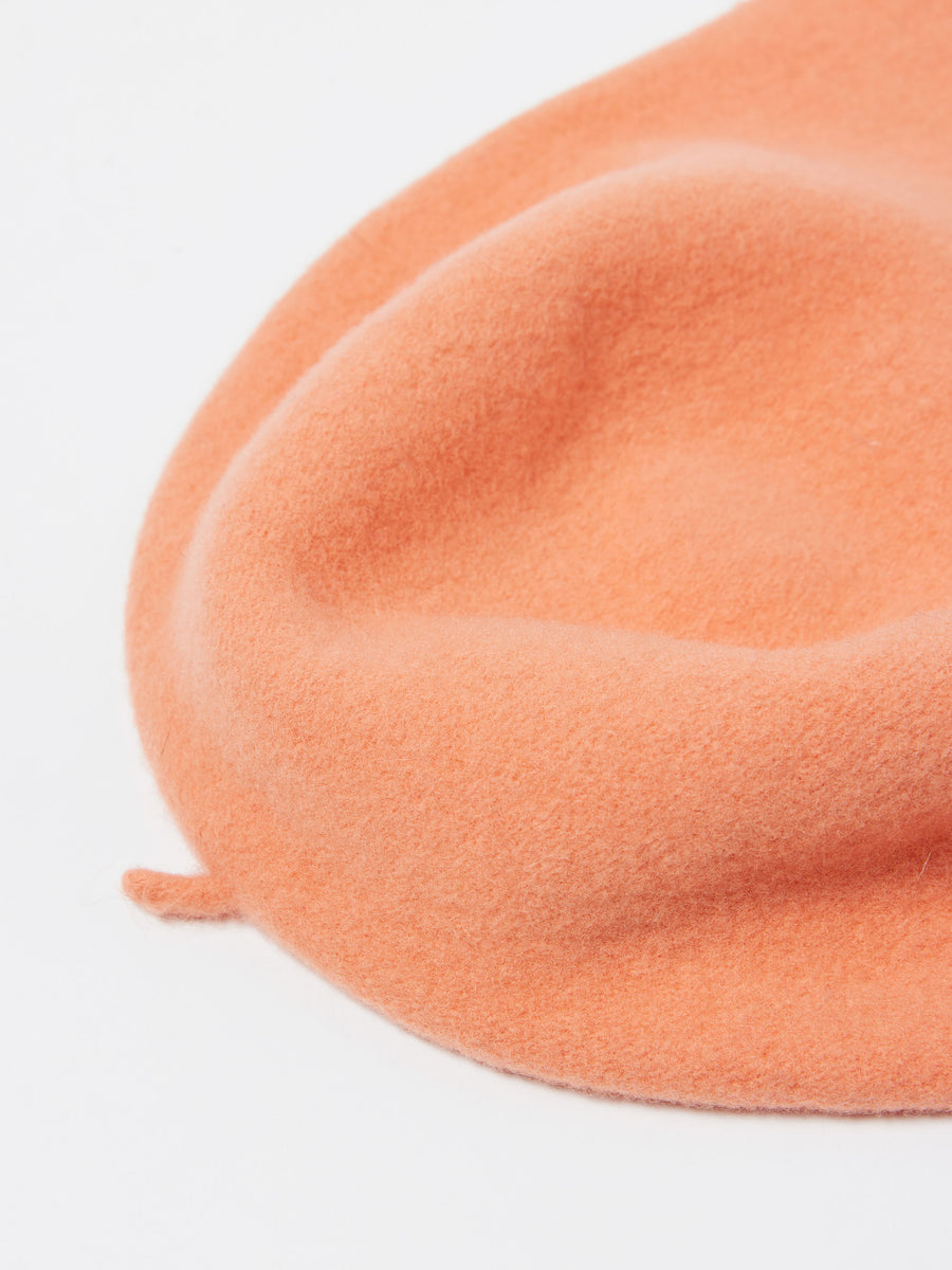 Kopka Accessories - Wool Roll Up Beret in Salmon – gravitypope