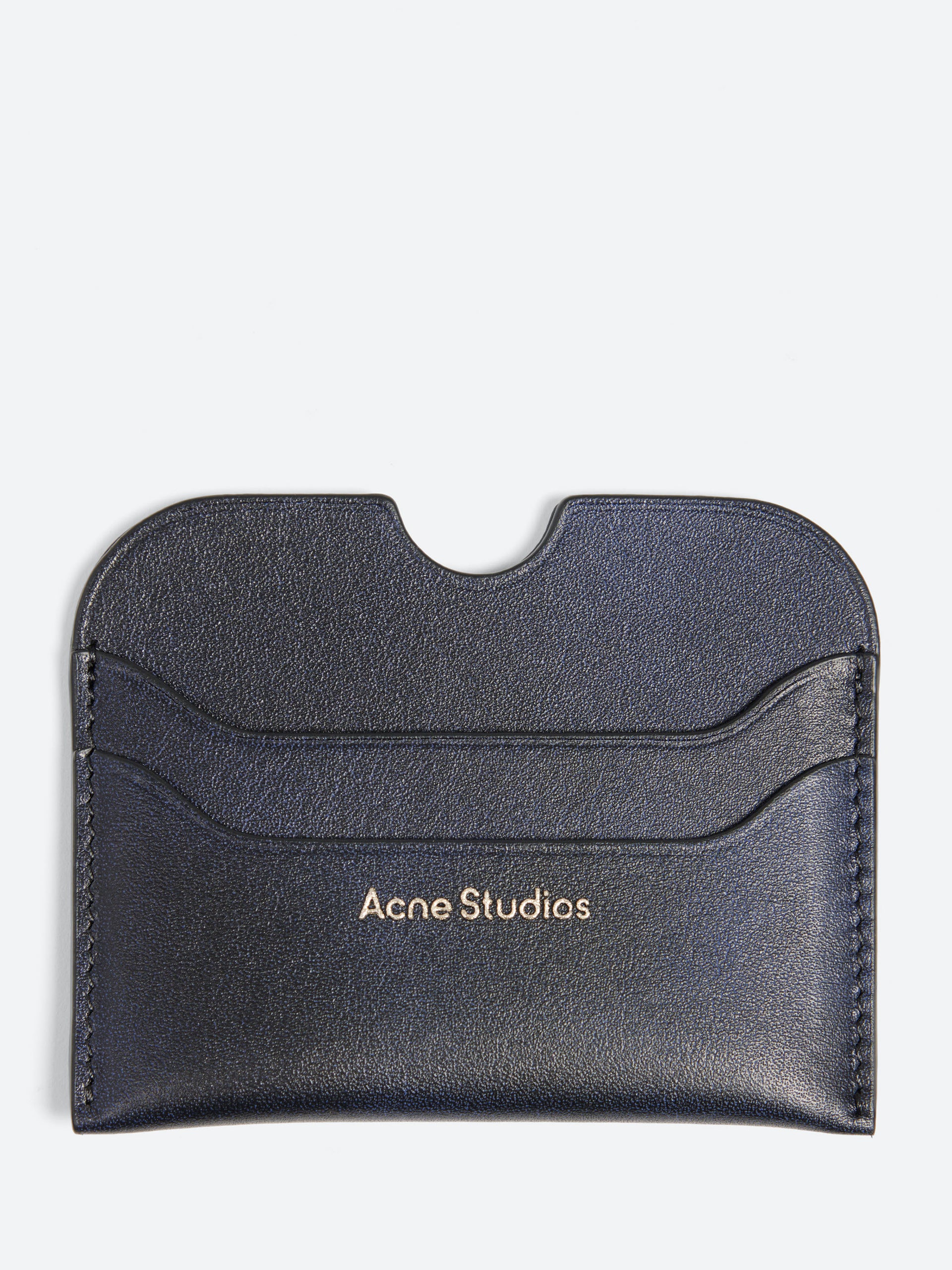 Acne Studios - Leather Card Holder in Black – gravitypope