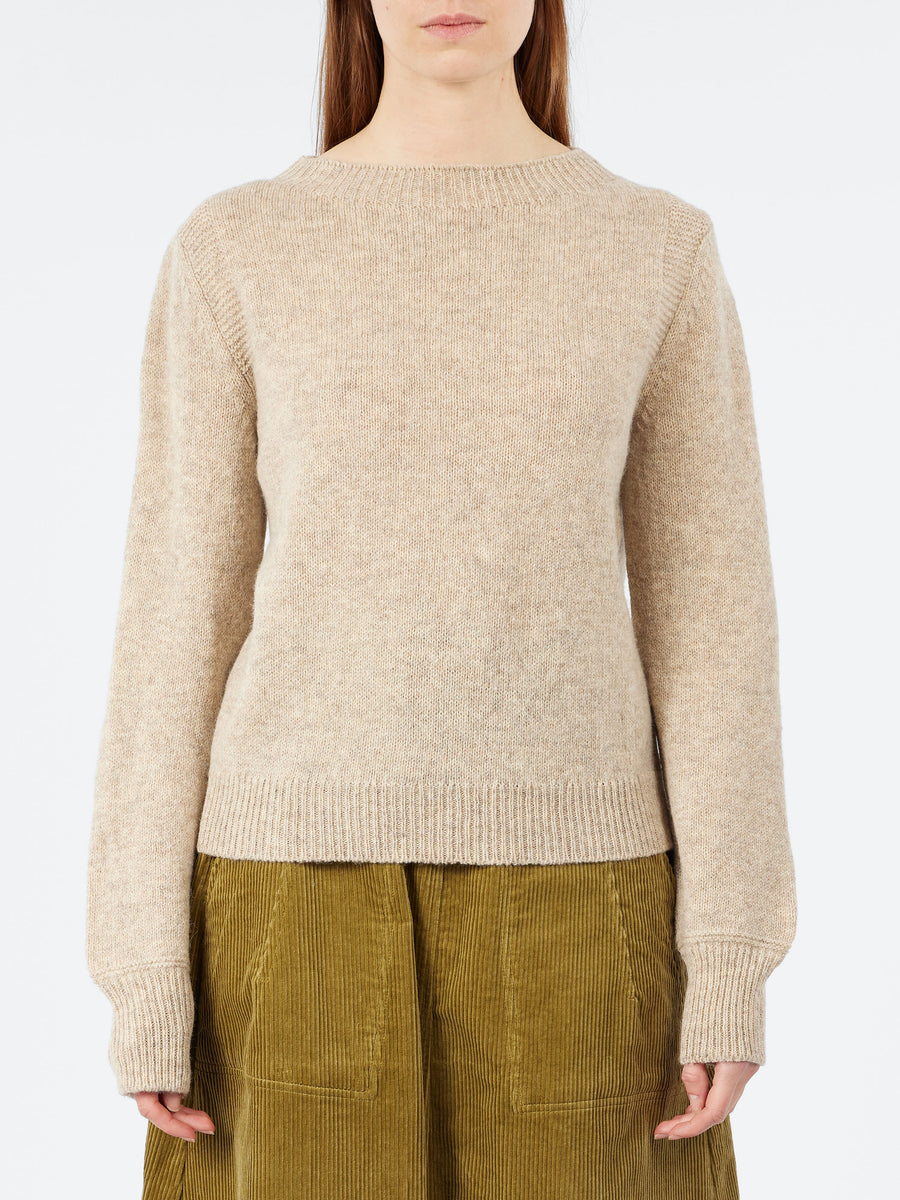 TOAST - Heathery Wool Sweater in Oatmeal – gravitypope