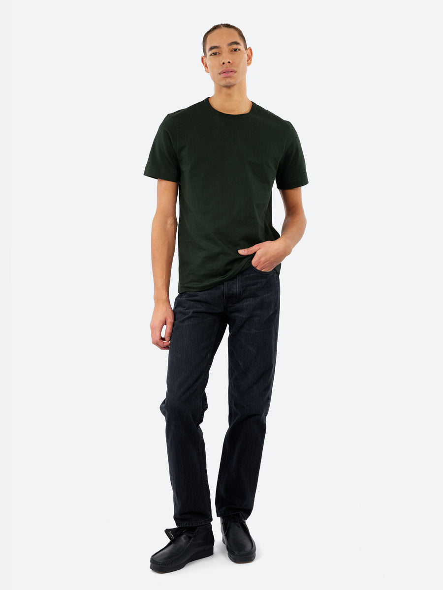 Merz b. Schwanen - 2M15 Sturdy Jersey T-Shirt in Forest – gravitypope