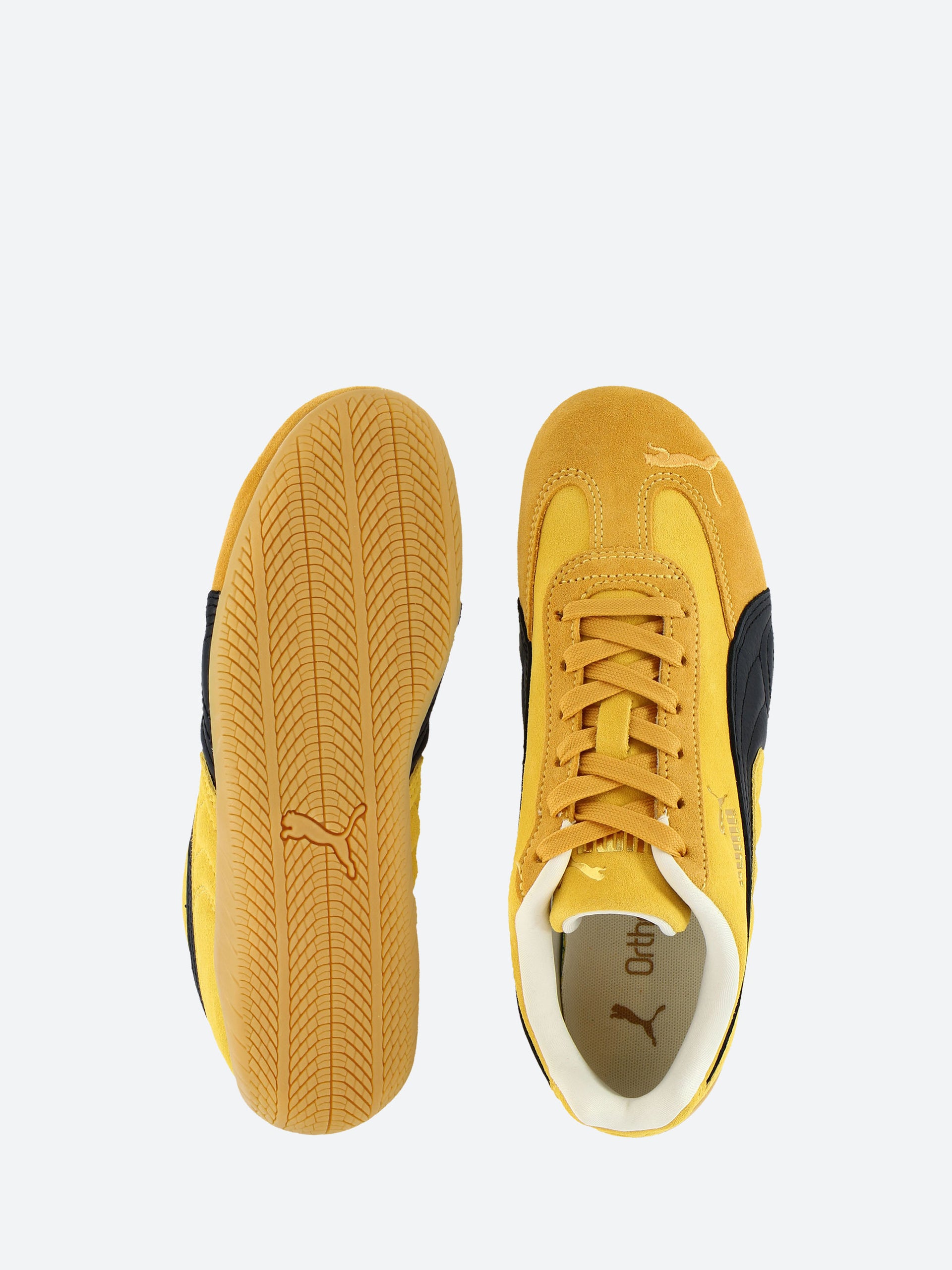Puma - Palermo Women's Leather Sneakers in White, Grey and Gum ...