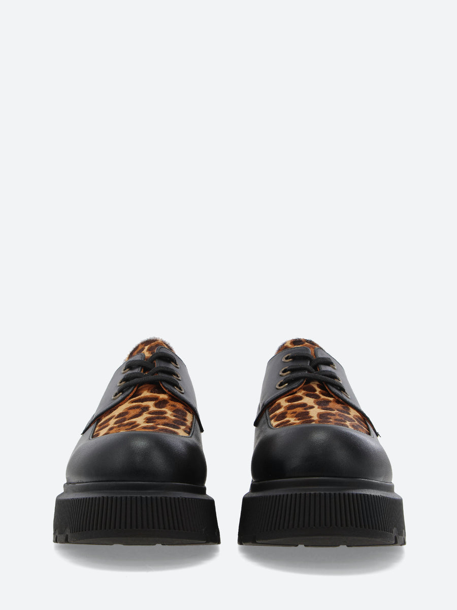 Chie Mihara - Qamba in Black and Pink Leopard – gravitypope
