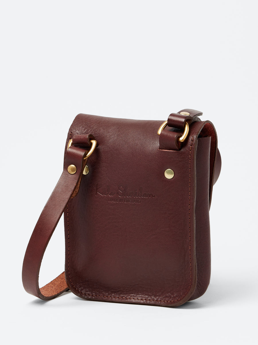 Kate Sheridan - Half Orbed Tab Bag in Chesnut – gravitypope
