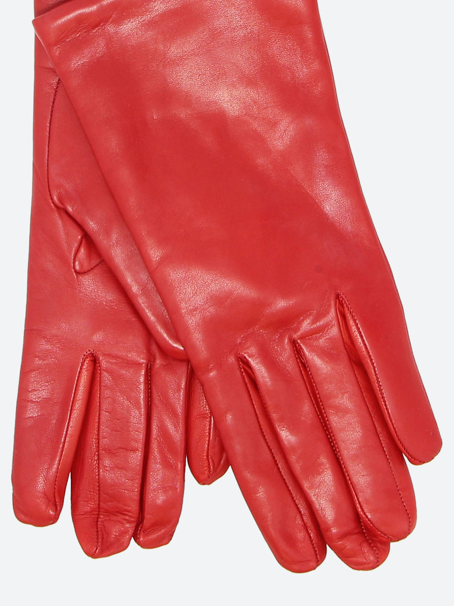 gravitypope - Nappa Gloves in Rubino