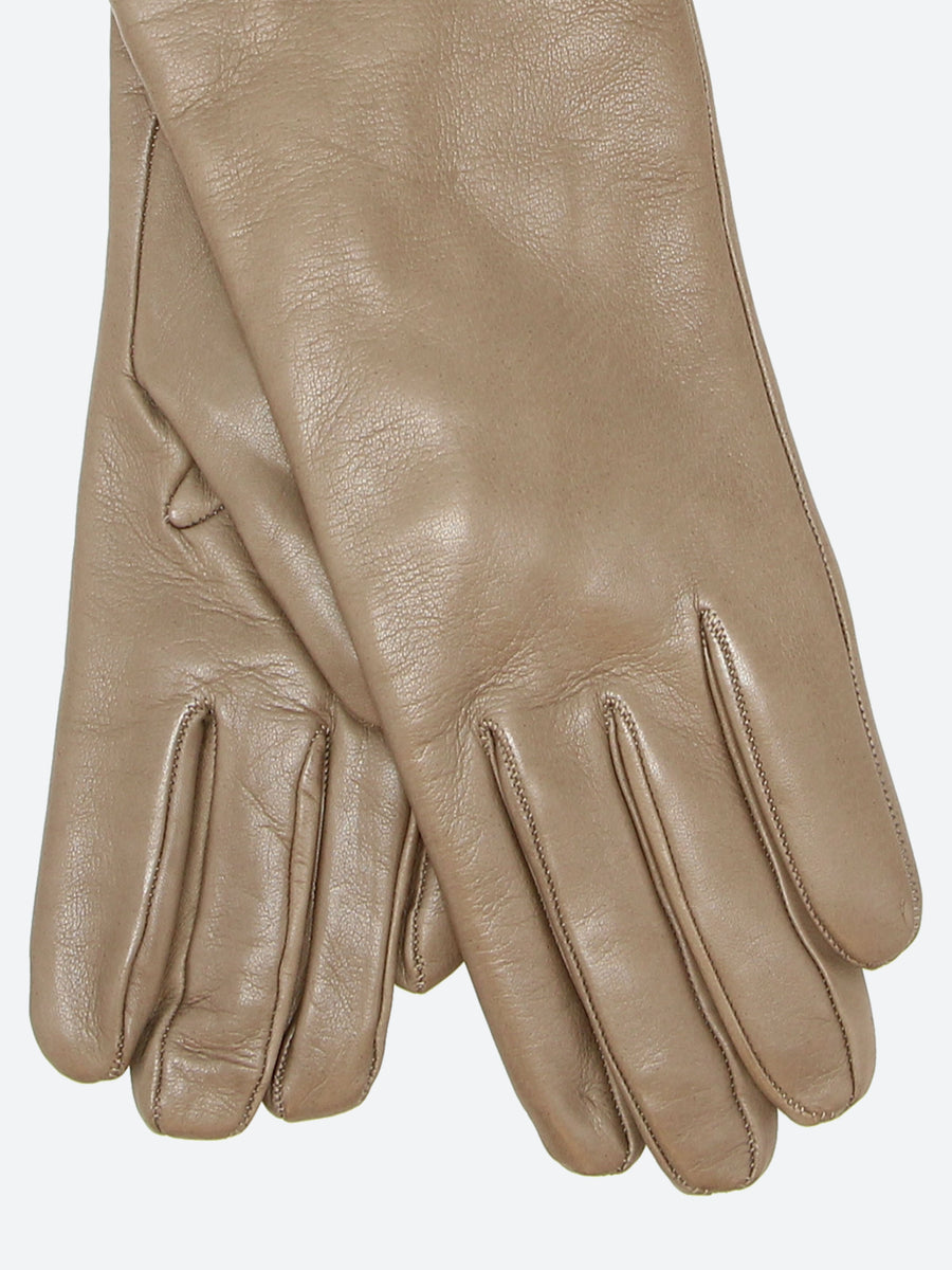 gravitypope - Nappa Gloves in Taupe