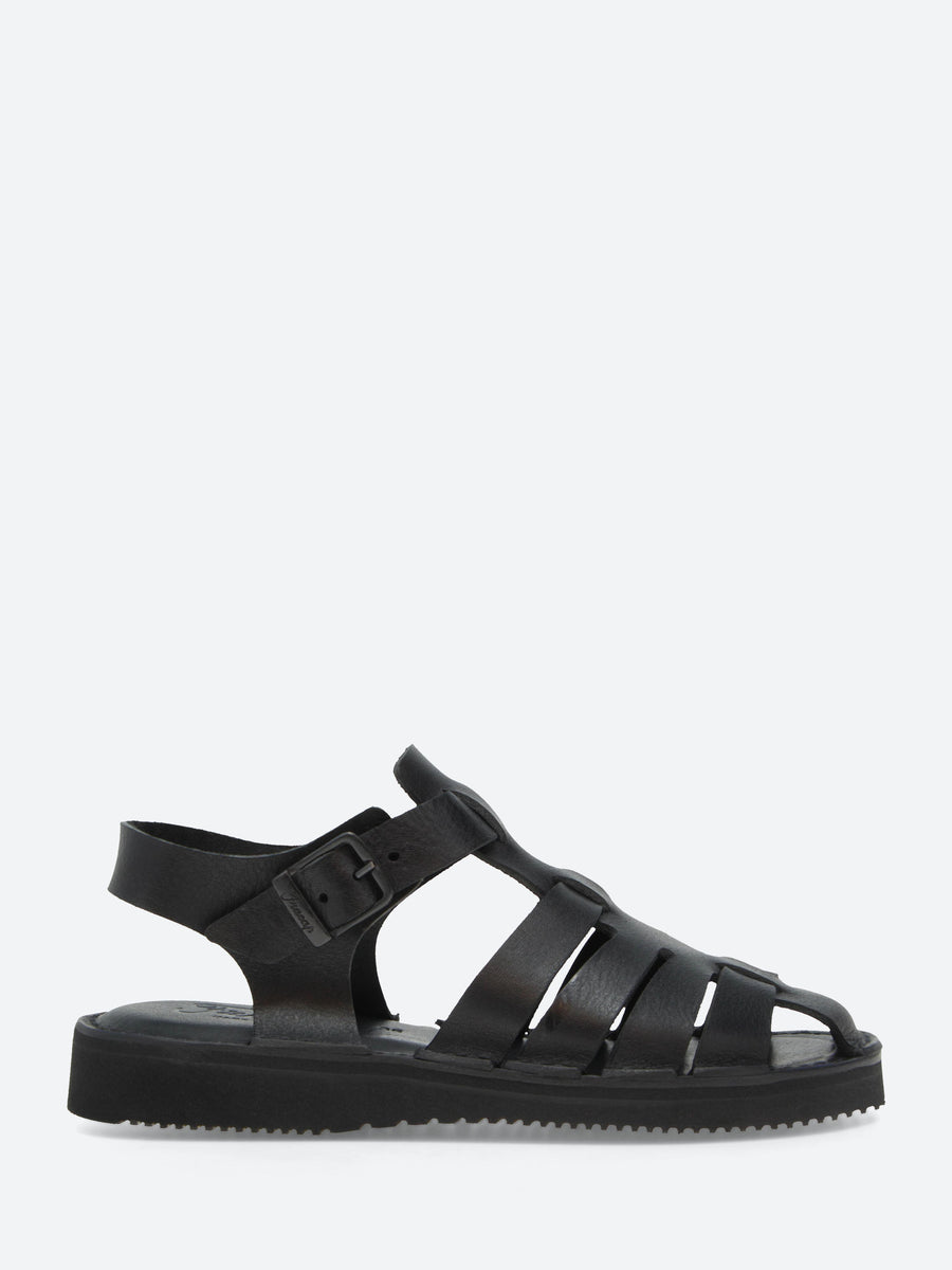 Fracap - D038 Sandals in Nero Calf – gravitypope
