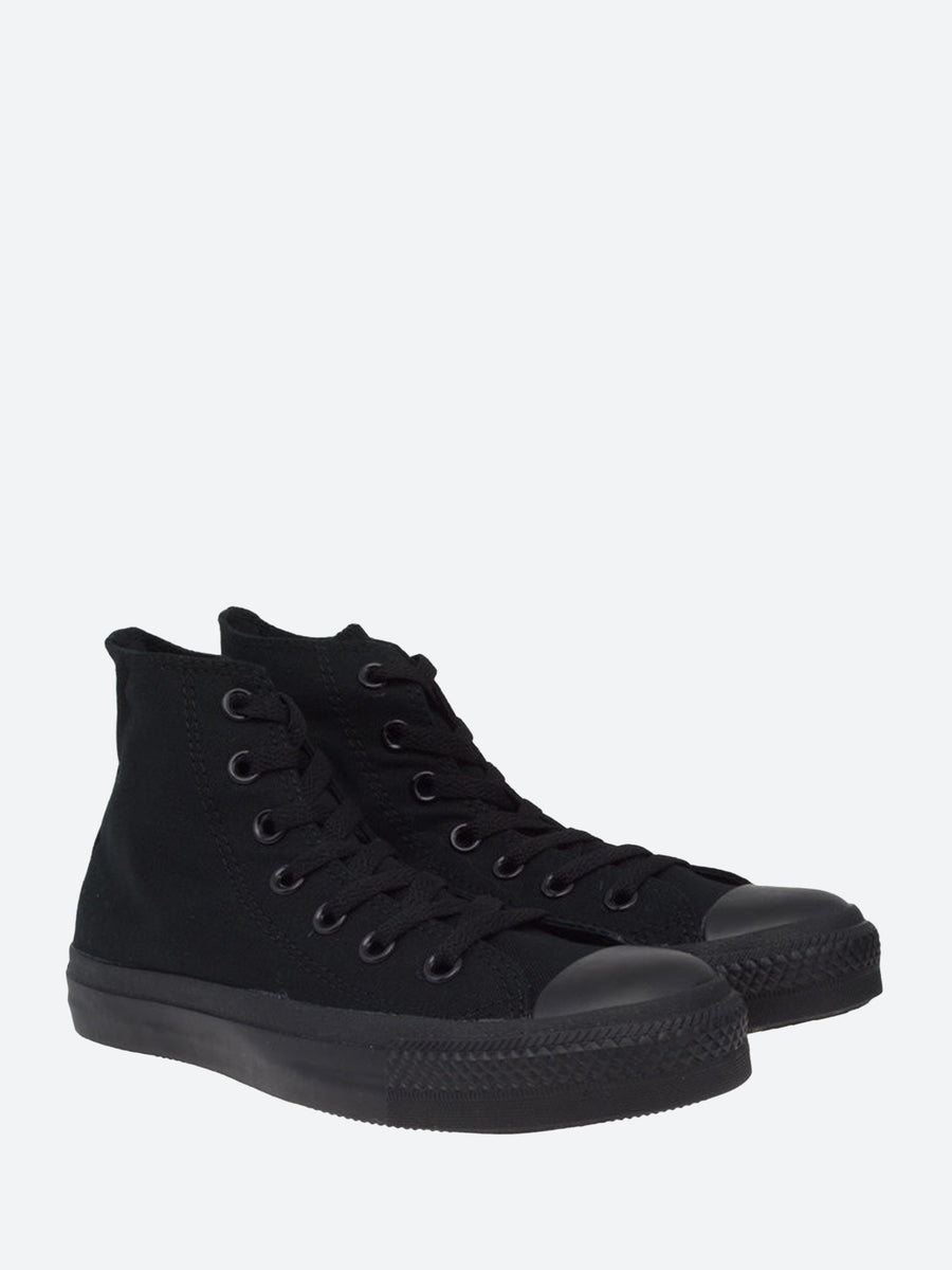 Converse - Chuck Taylor All Star Mono Canvas High Top in Black Mono ...