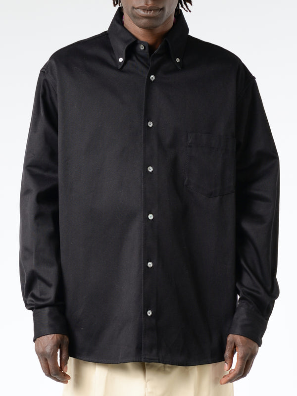 Acne Studios - Odrox Button-up Overshirt in Black – gravitypope