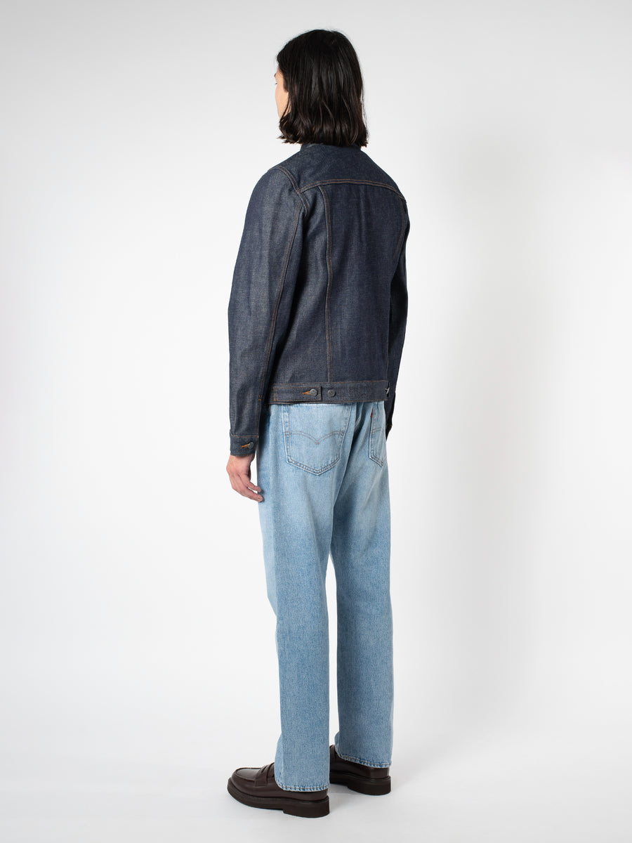 A.P.C. - Work Jean Jacket in Indigo Raw Denim – gravitypope