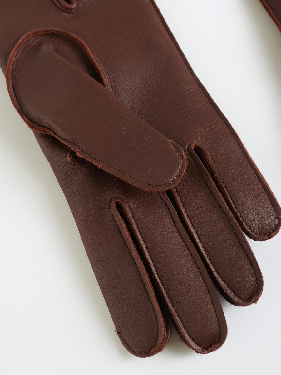 Mario Portolano - 1018 Deerskin Short Gloves in Horse 22 – gravitypope