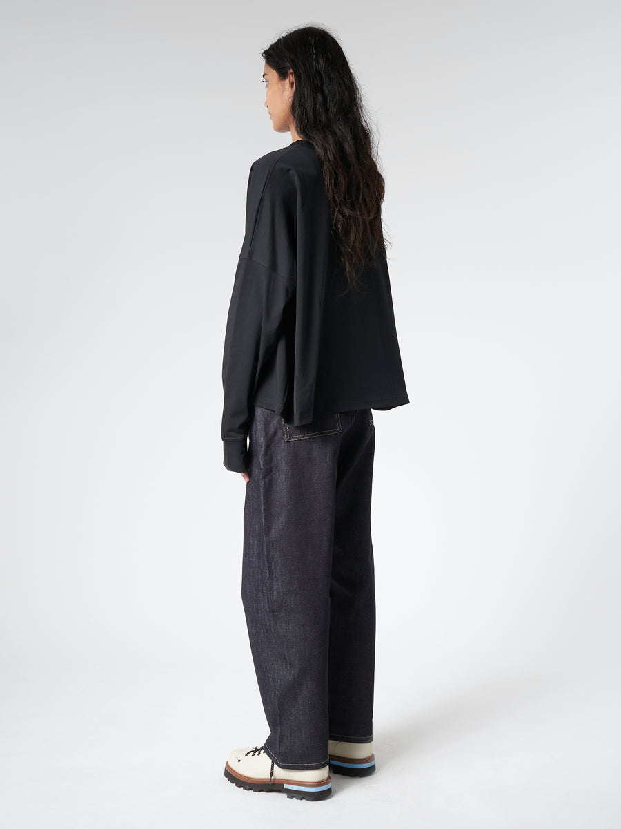 Studio Nicholson - Loop T-Shirt in Black – gravitypope