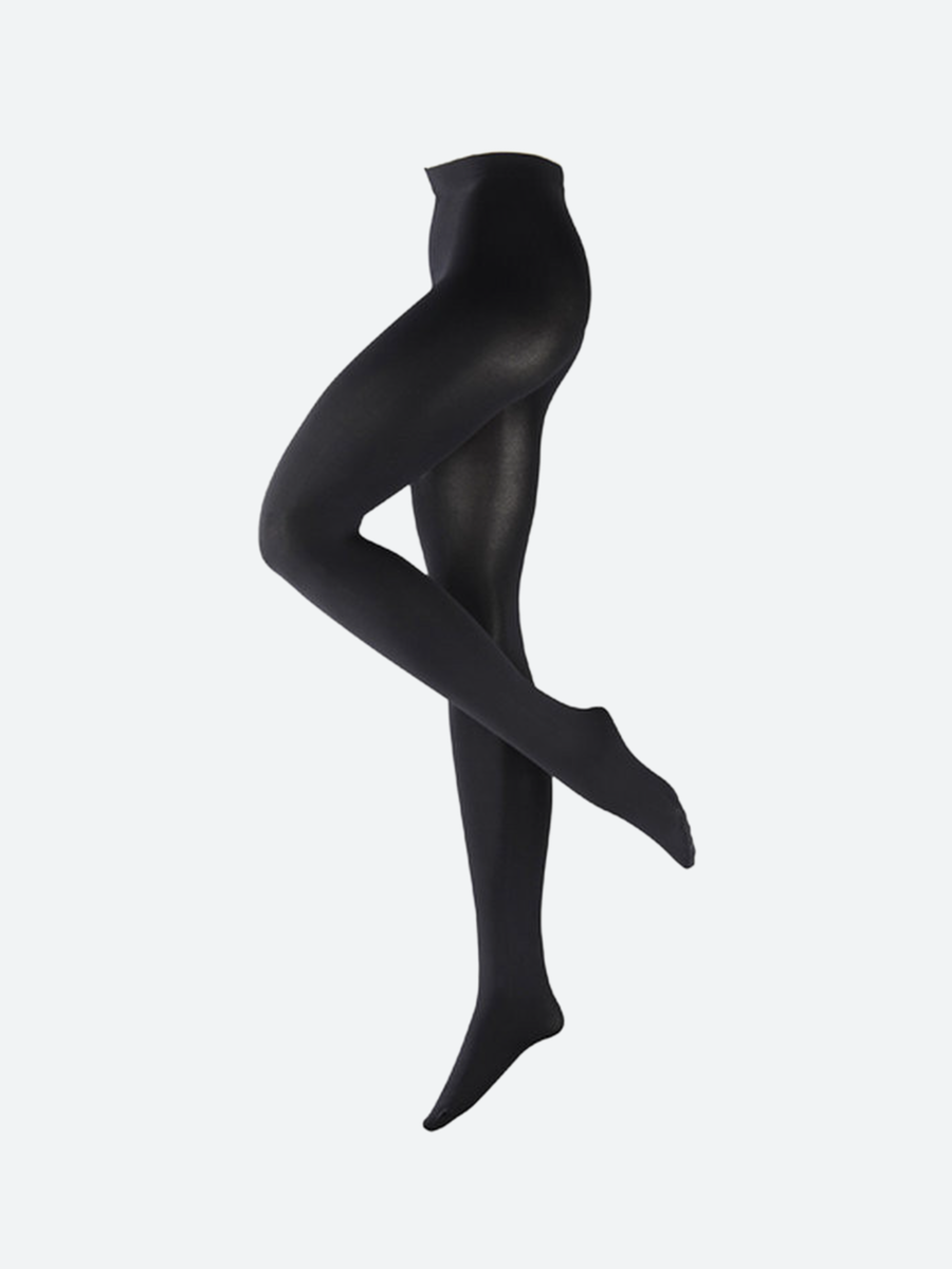 Falke - Pure Matt 100 Tights in Black – gravitypope