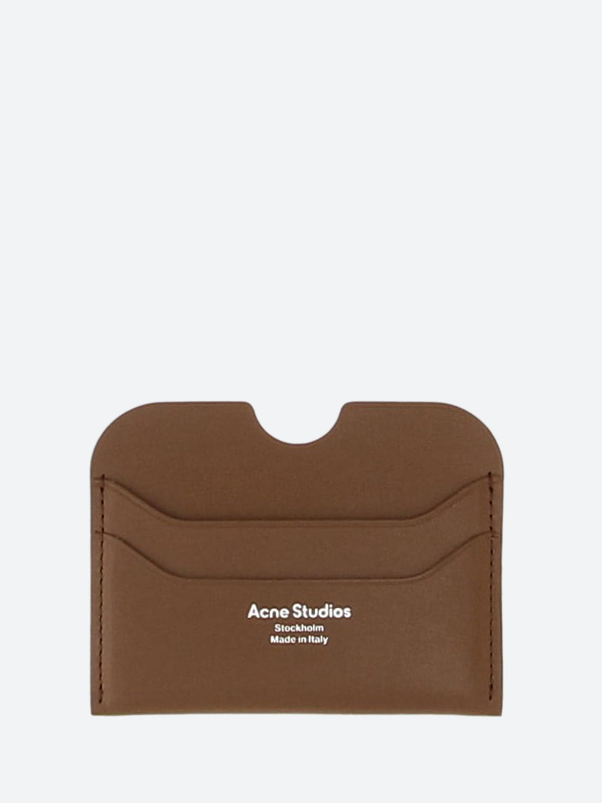 Acne Studios - Leather Card Holder in Black – gravitypope