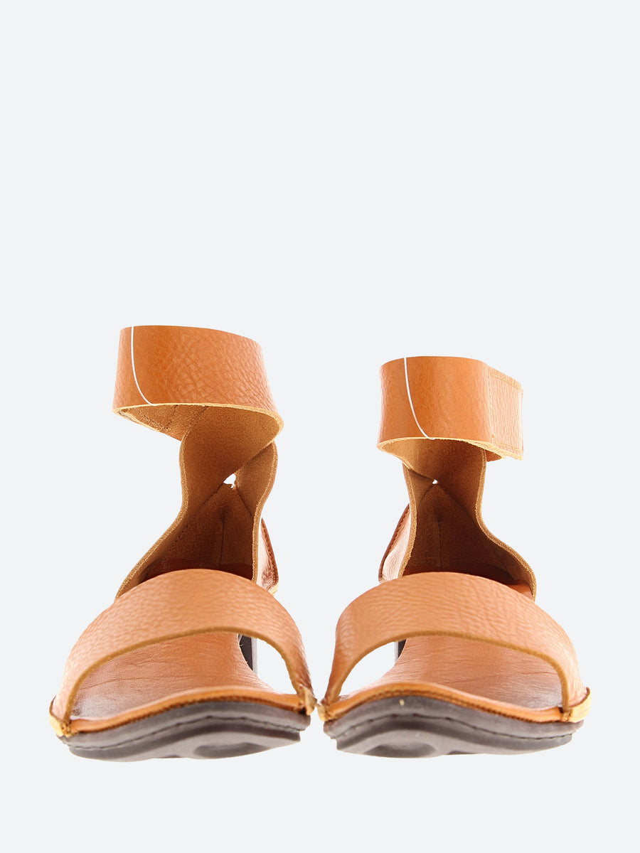 Trippen - X+OS Itten Wedge Sandals in Cuoio – gravitypope