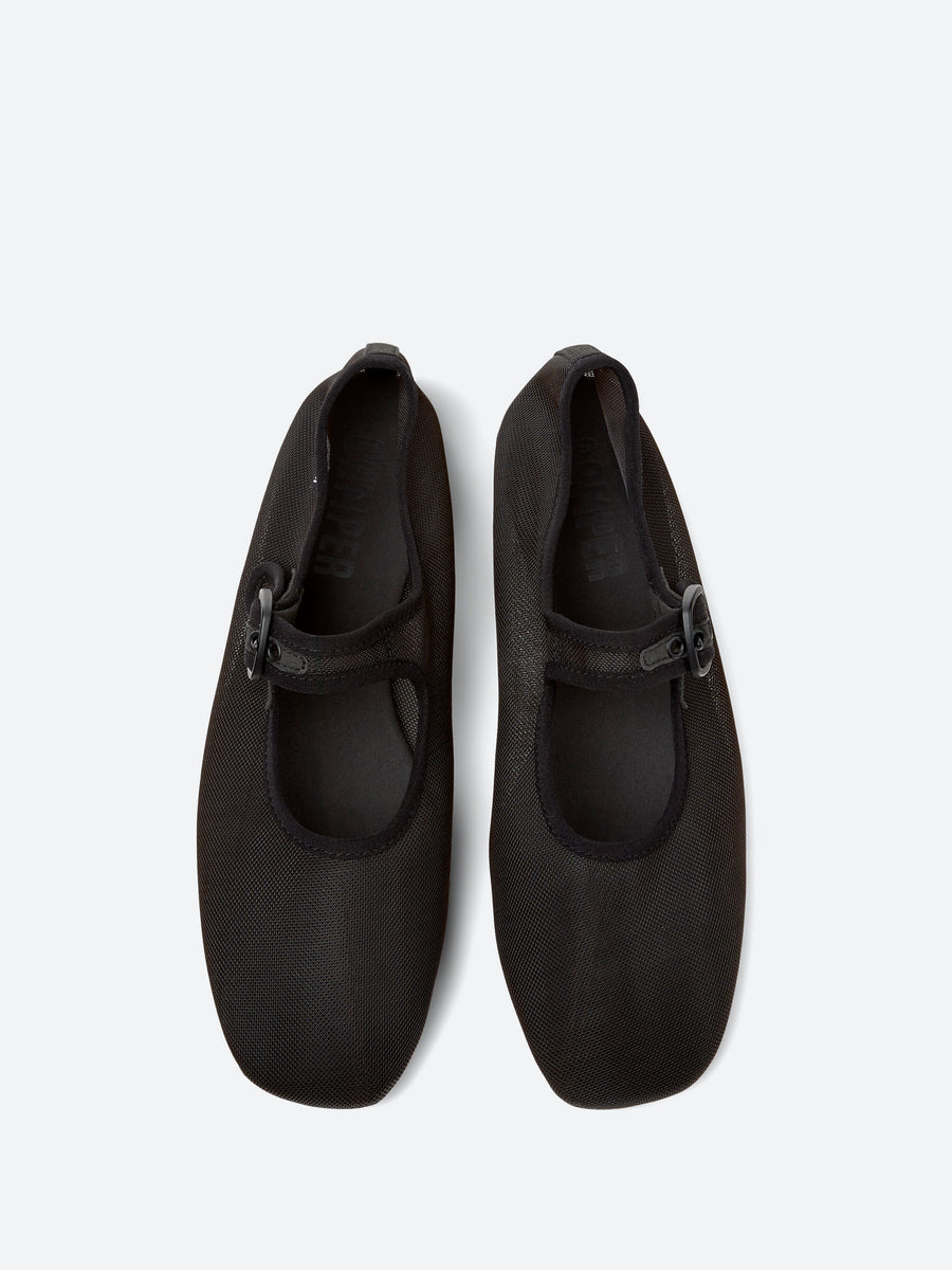 Camper - Casi Myra Ballerinas in Black – gravitypope