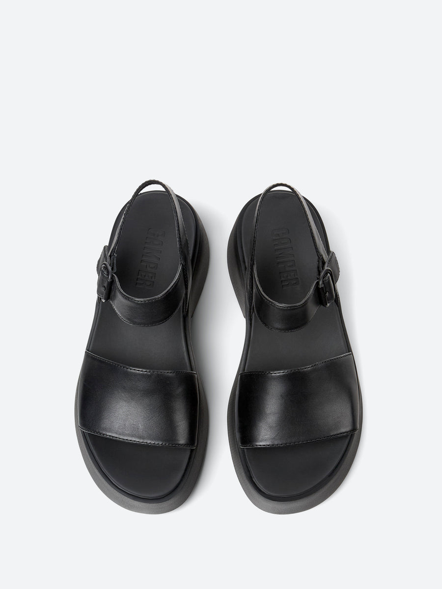 Camper - Tasha Sandals in Black – gravitypope
