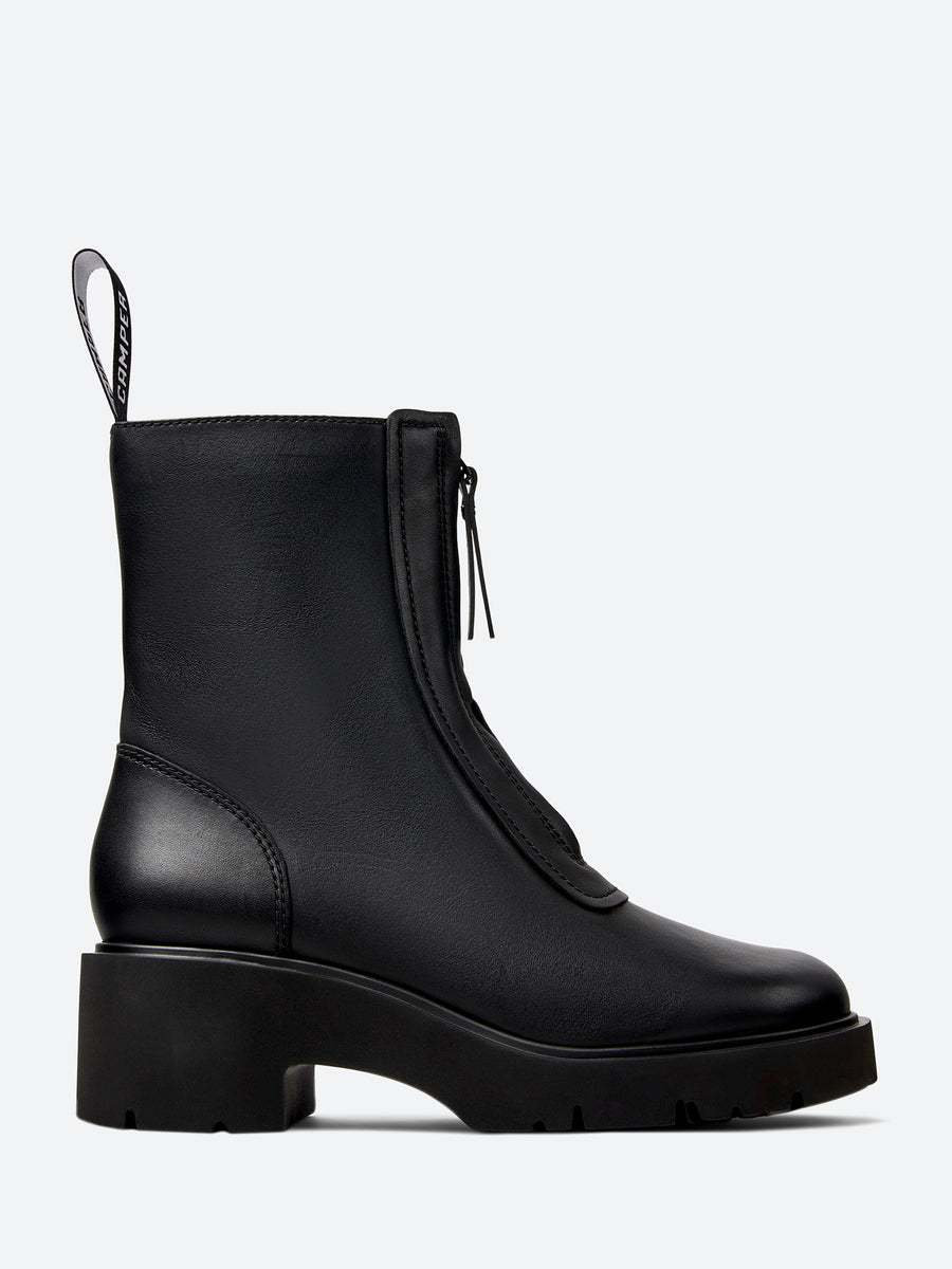 Camper - Milah Front Zip Boot in Black – gravitypope