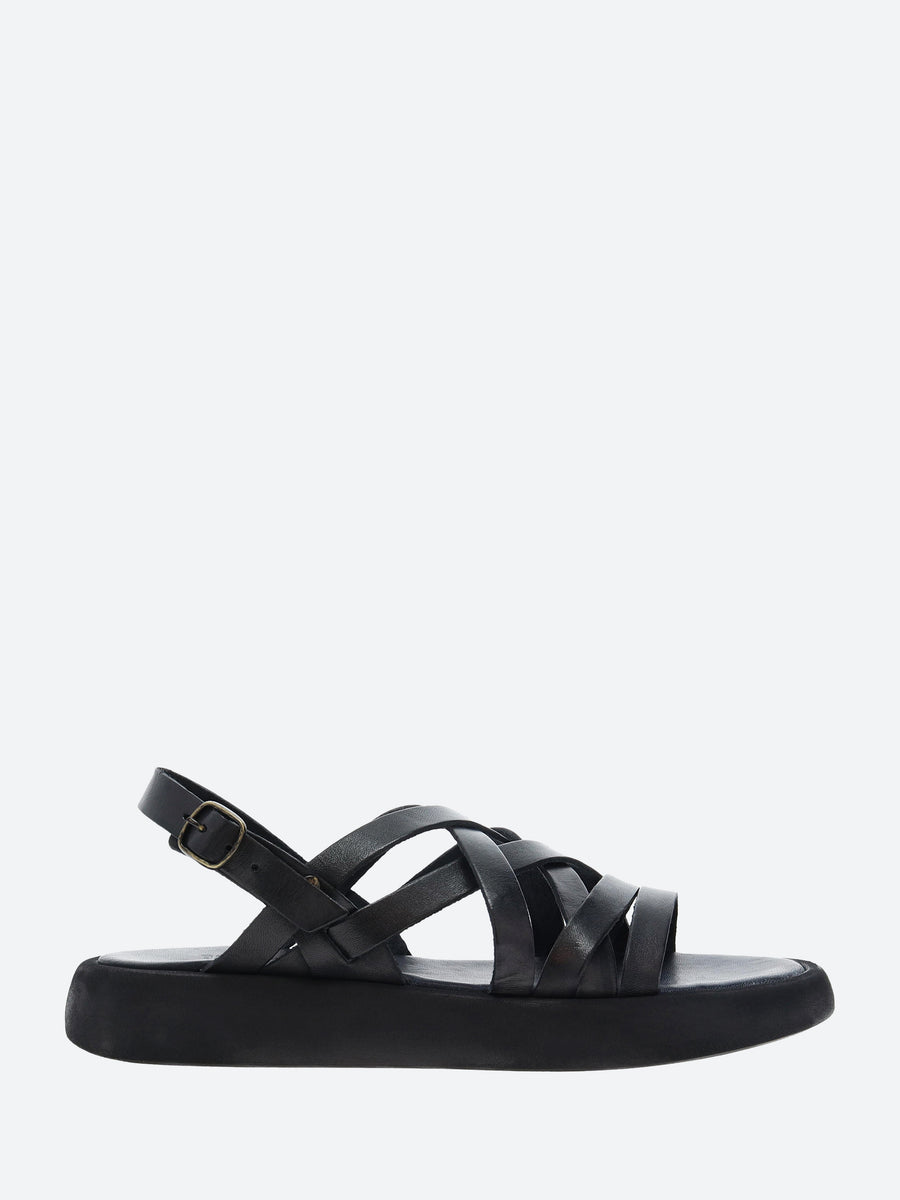 gravitypope - Orlene Sandals in Nero Tcapo