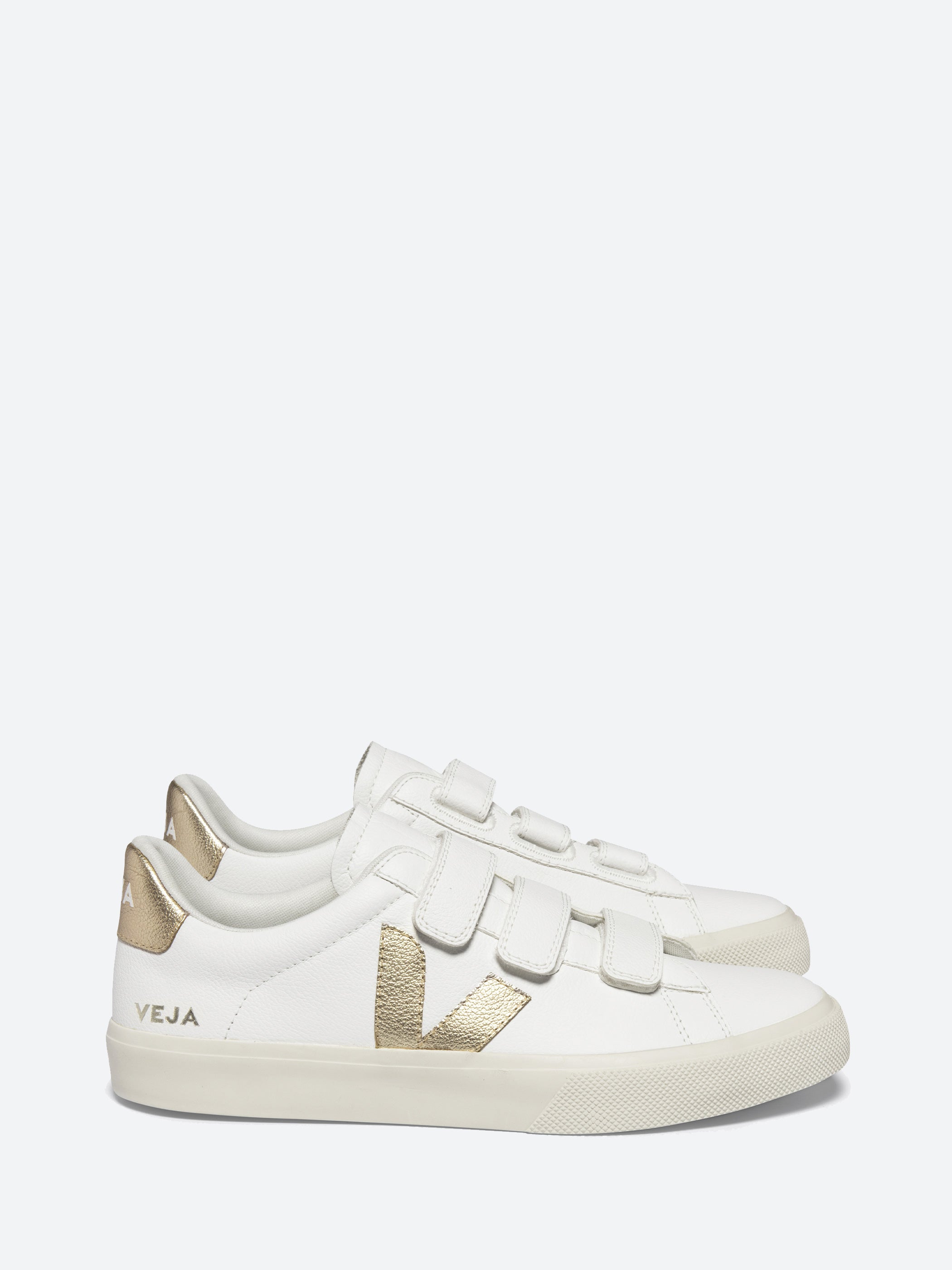 Veja - Recife ChromeFree Leather in White and Black – gravitypope