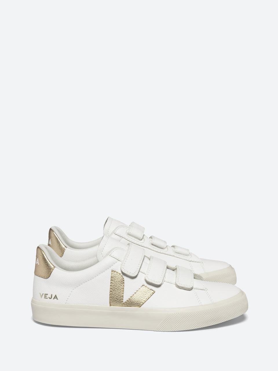 Veja - Recife ChromeFree Leather in White and Black – gravitypope