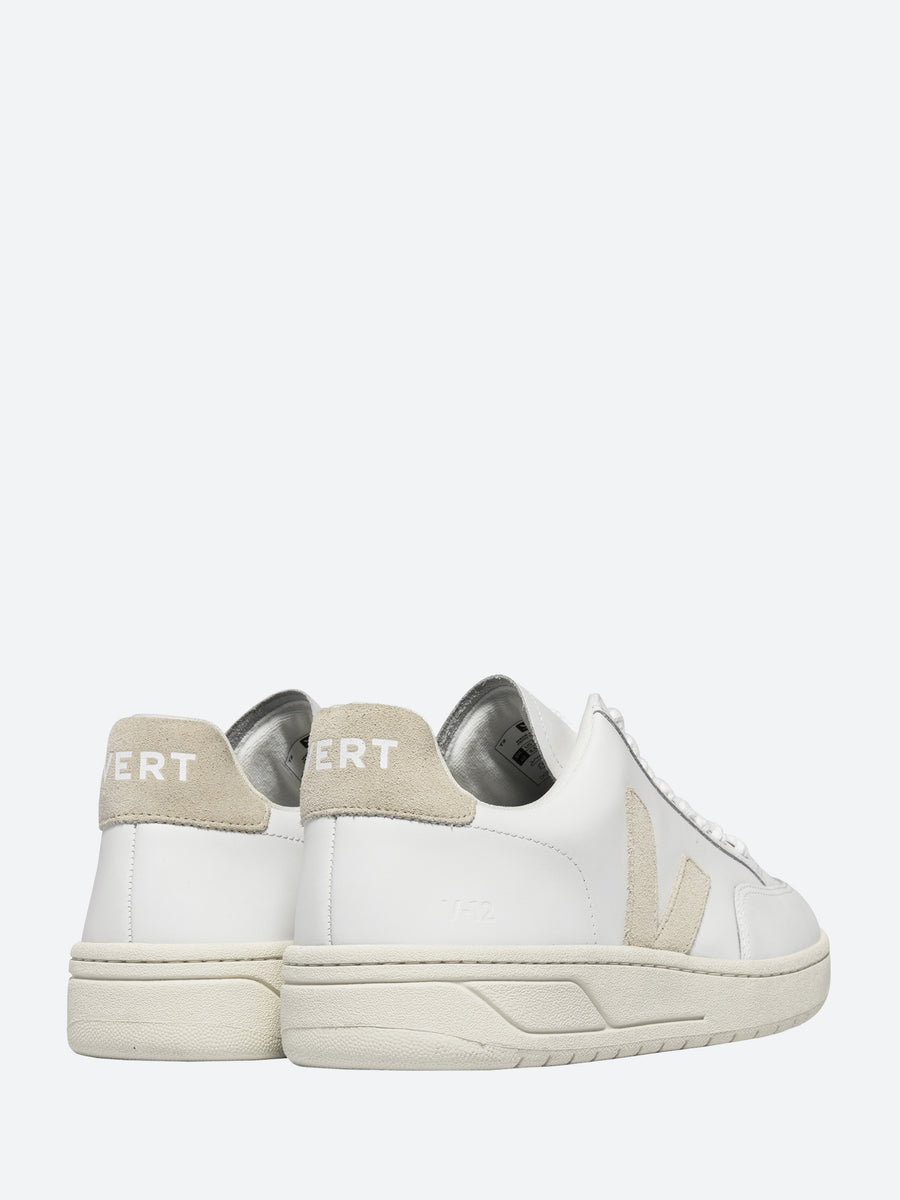 Veja - V-12 Leather in White and Sable – gravitypope