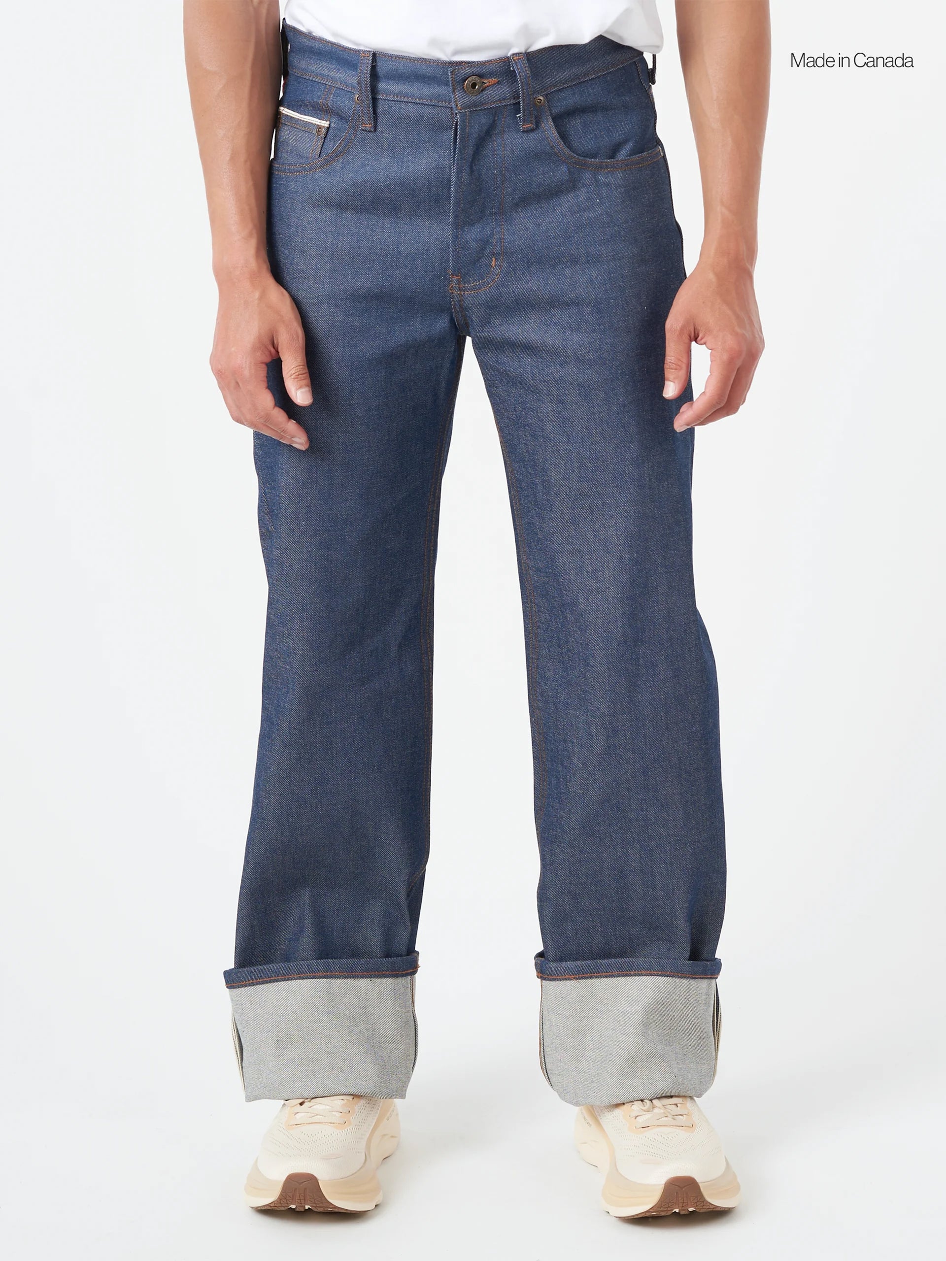 Naked & Famous - Strong Guy Left Hand Twill Selvedge in Indigo ...