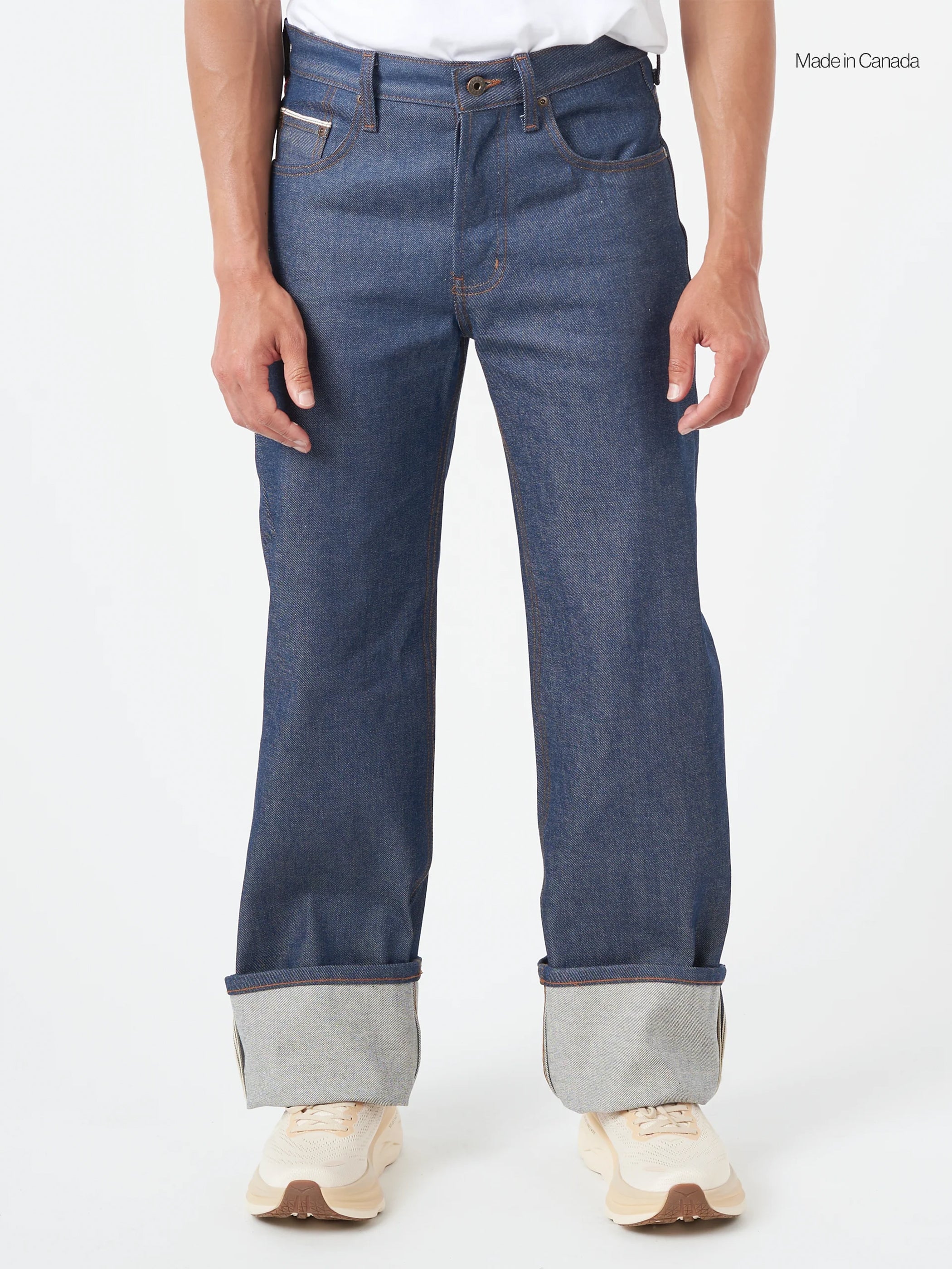 Naked & Famous - Strong Guy Left Hand Twill Selvedge in Indigo ...